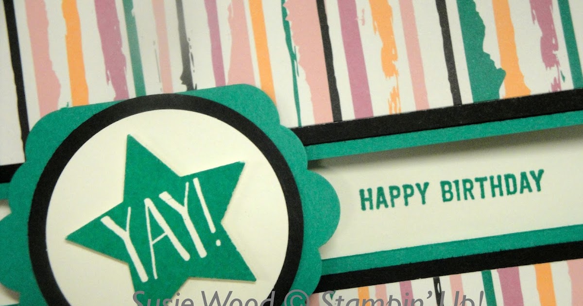 Stamp with Susie: Yay- it's 'Confetti Celebration'!