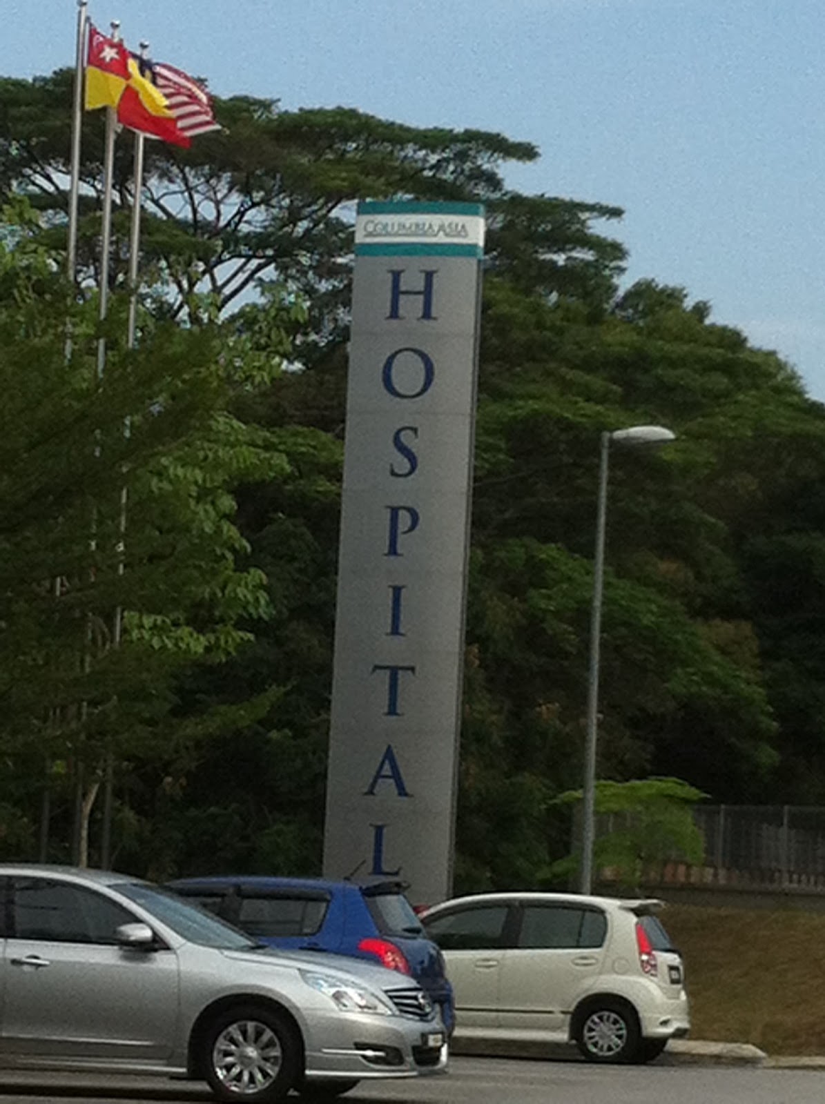 Adriana Arissa Irdina : Hospital Columbia Asia, Bukit Rimau.