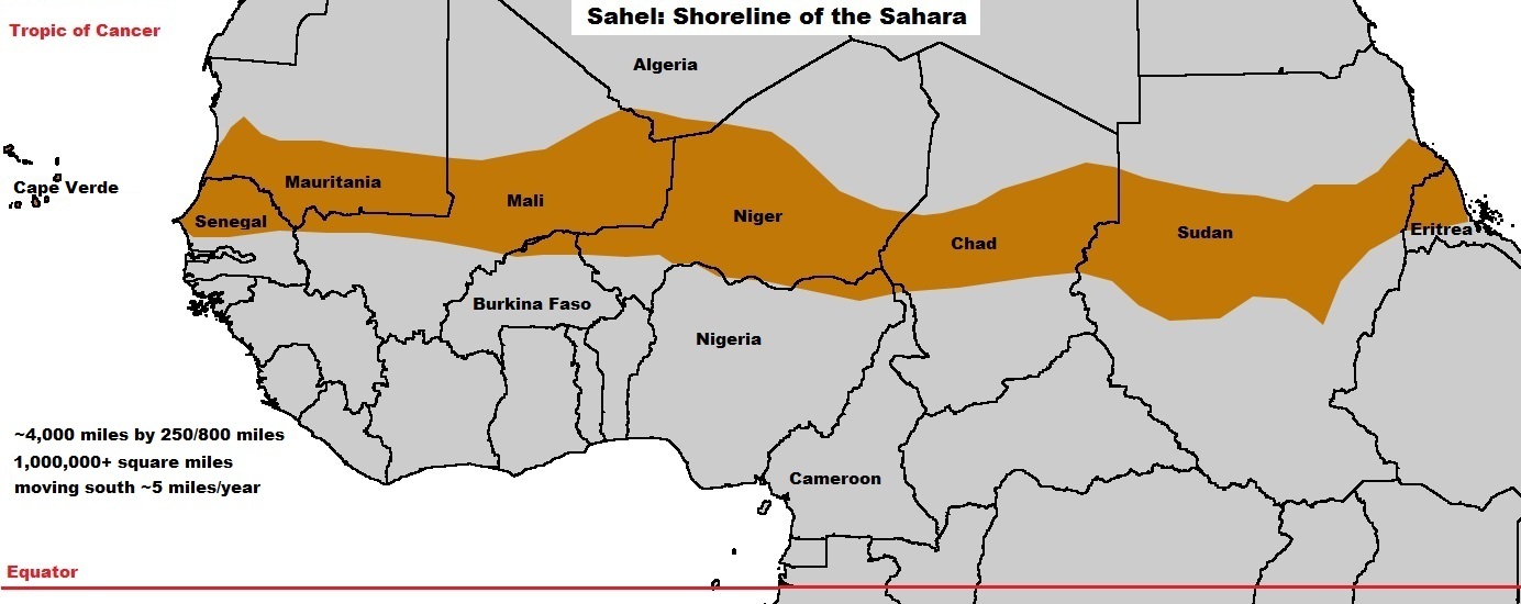 Sahel Map