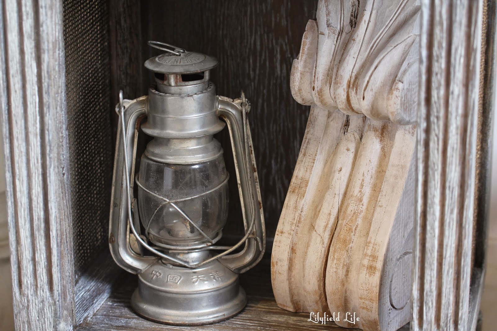 Lilyfield Life: A Limed Elm Bedside Table