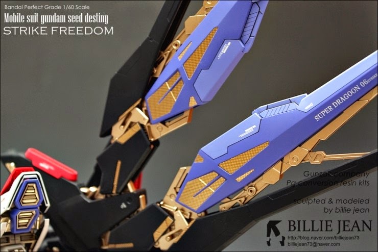 GUNDAM GUY: PG 1/60 Strike Freedom Gundam [Conversion Resin Kit ...
