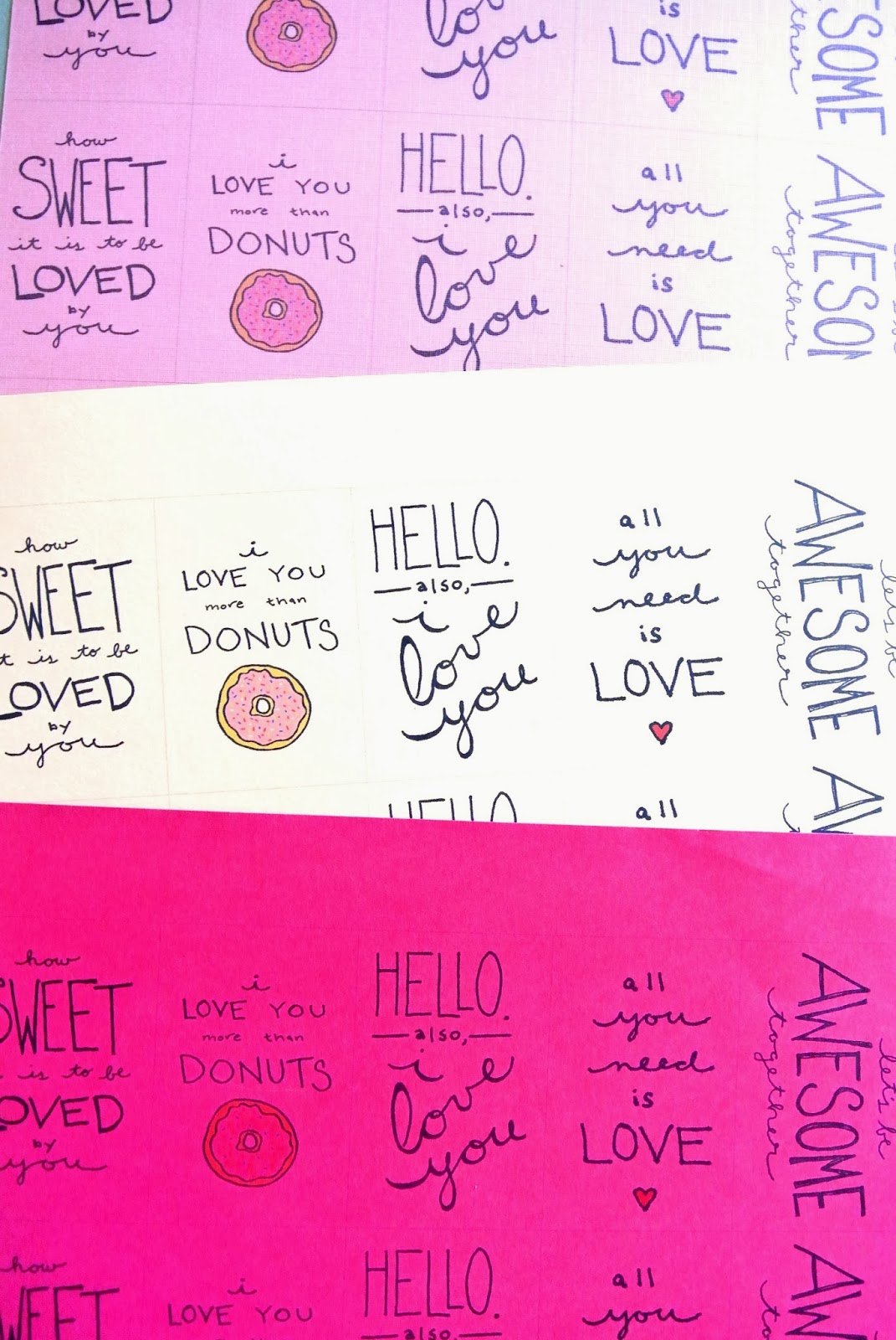 Chipper and Perk: Tear and Share Valentines- Free Printable