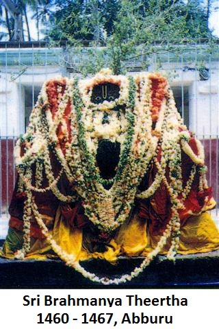 Ananta Himalayas: SRI BRAHMANYA TIRTHA the Master (GURU) of Sri Vyasa ...