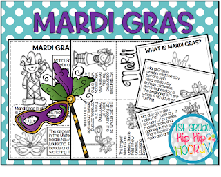 1st Grade Hip Hip Hooray!: Mardi Gras