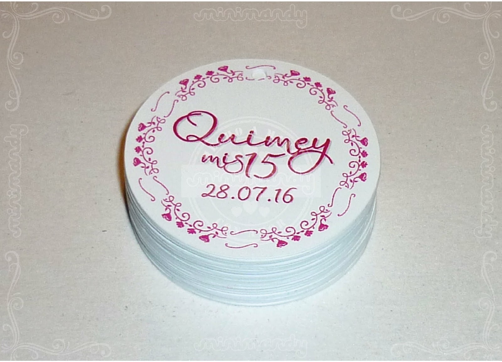 MinimandySign: Tag. 15 años