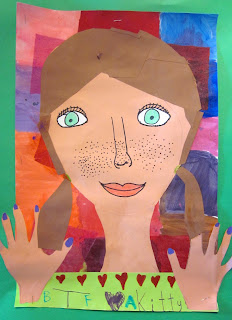 Art is Basic-- Art Teacher Blog: Self Portraits--3rd grade