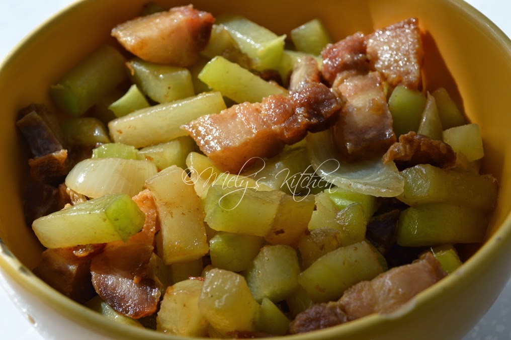 Mely's kitchen: Ginisang Sayote