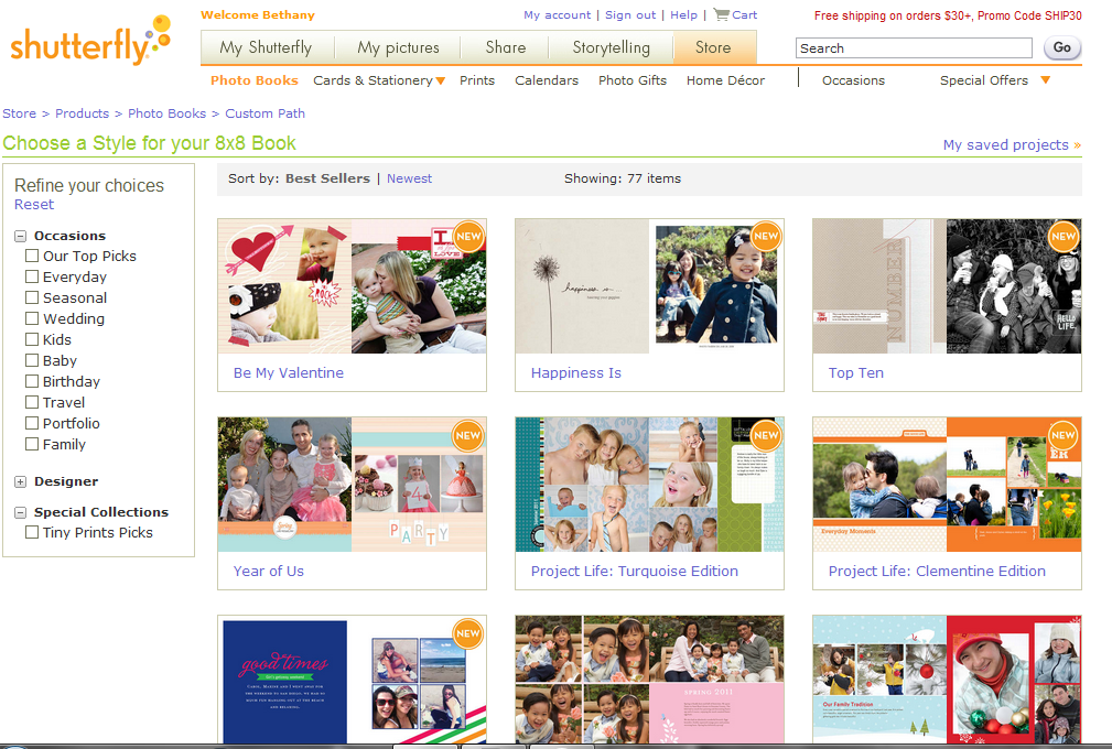 Happy Homemaker Me: Why I love Shutterfly