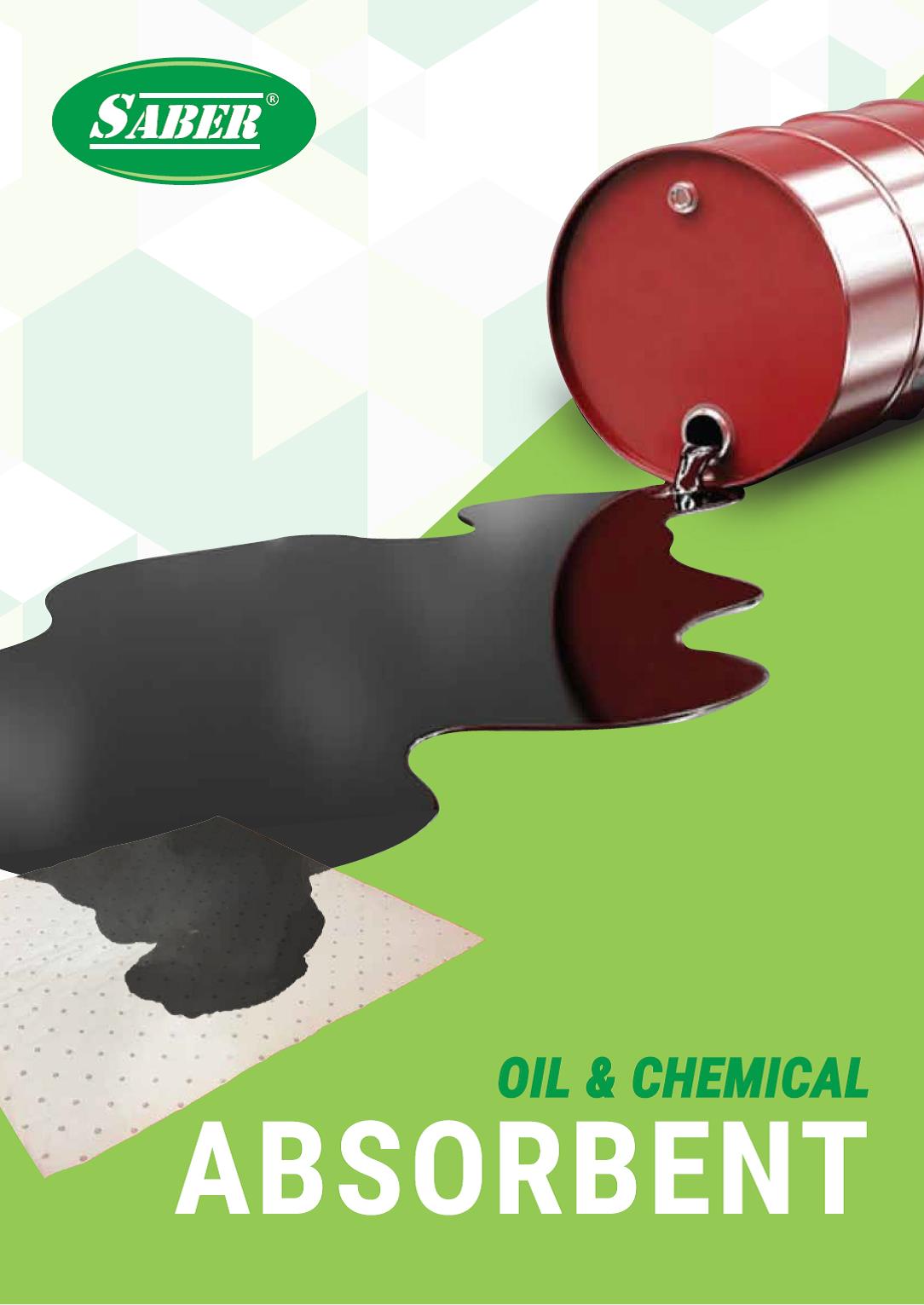 Saber Industrial Wipes - Oil Absorbent - Chemical Absorbent [ 100% ...