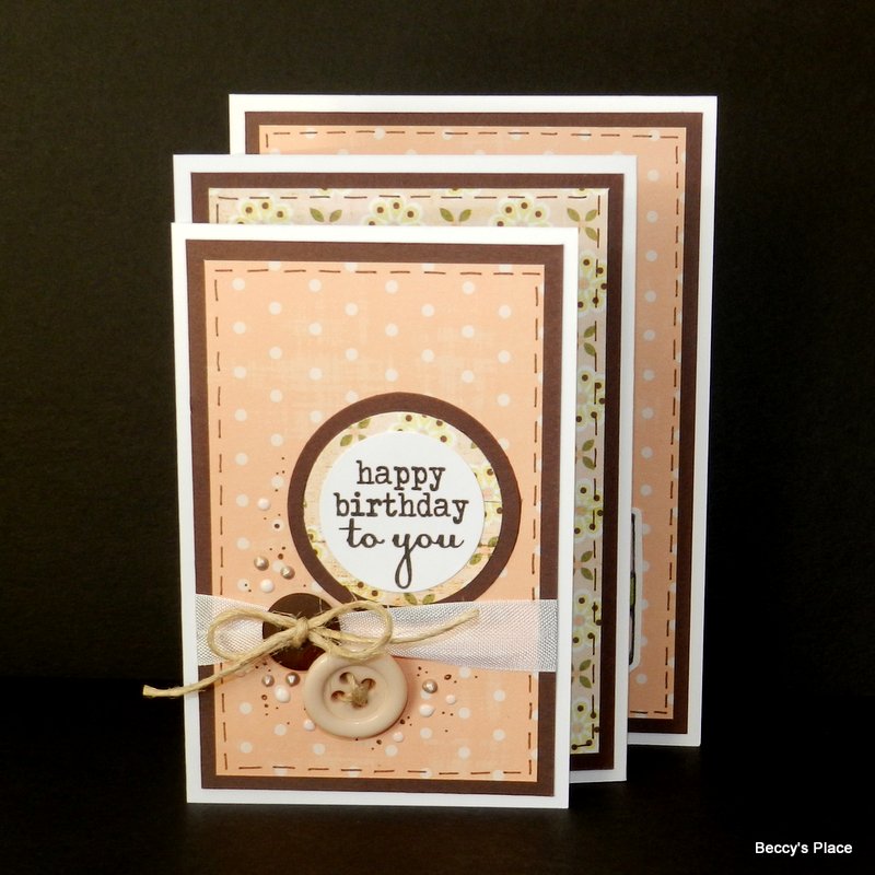 Beccy's Place: Tutorial - Four Fold Card