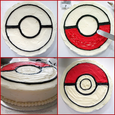 Spontaneously Creative: How to decorate a Pokemon cake