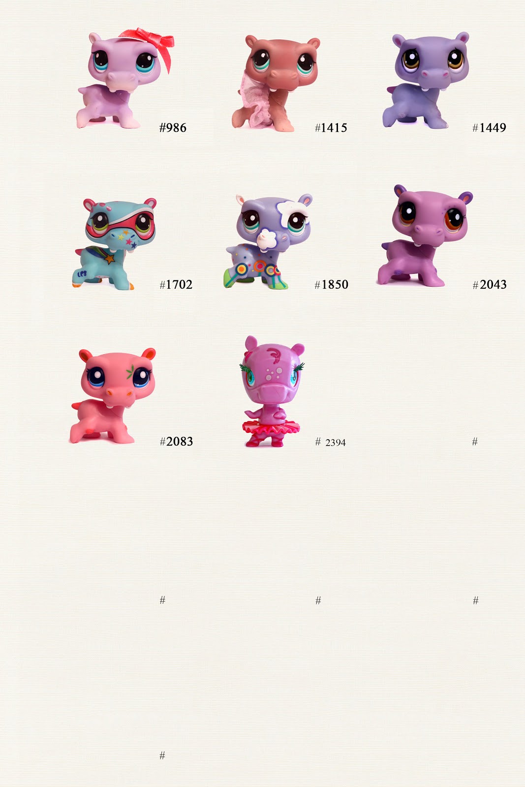 Nicole`s LPS blog - Littlest Pet Shop: Pets: Hippo