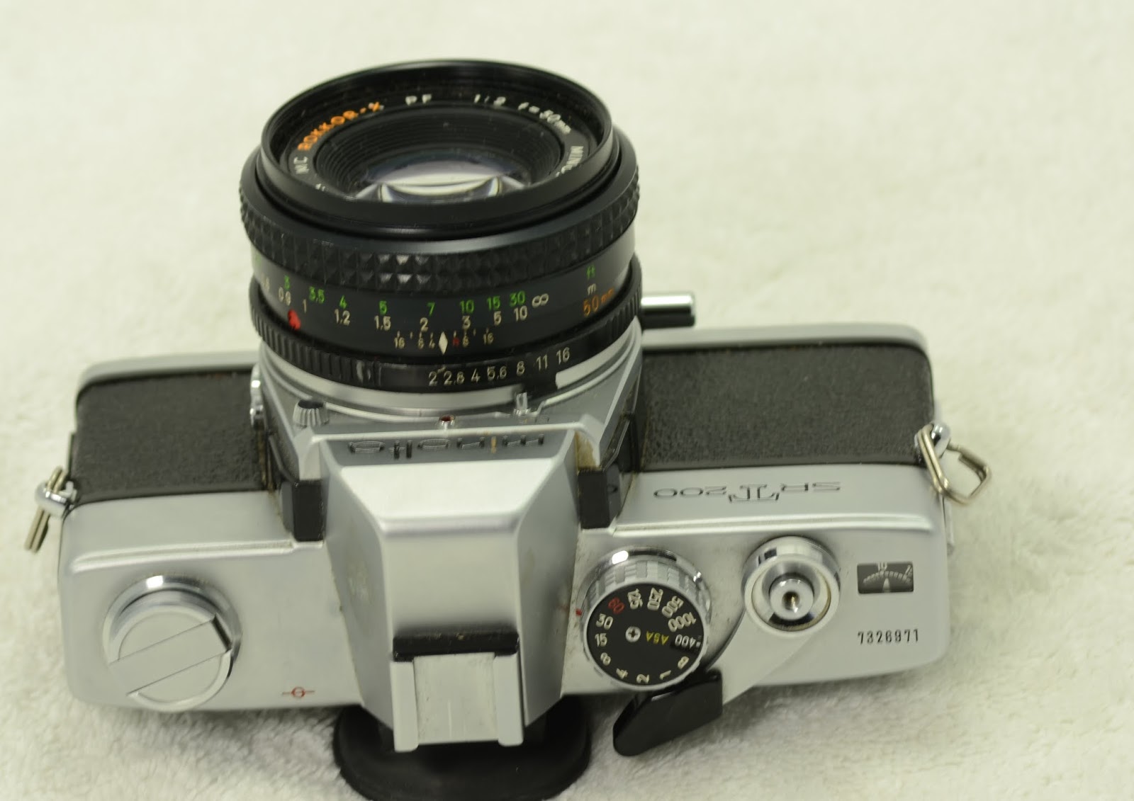 Vintage Camera House: Minolta SRT 200 with 50mm 1.8