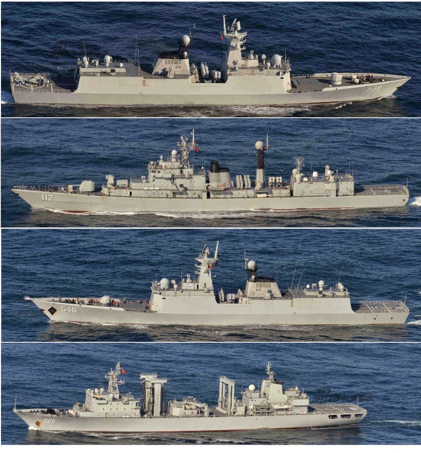 Asian Defence News: Japan Maritime Self-Defense Force monitors Chinese ...