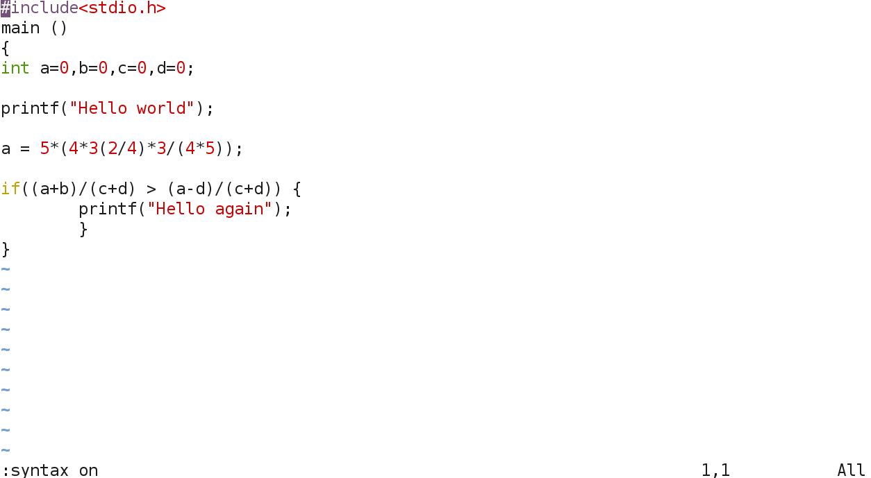 Linux World: VI editor tips for programmers - 3