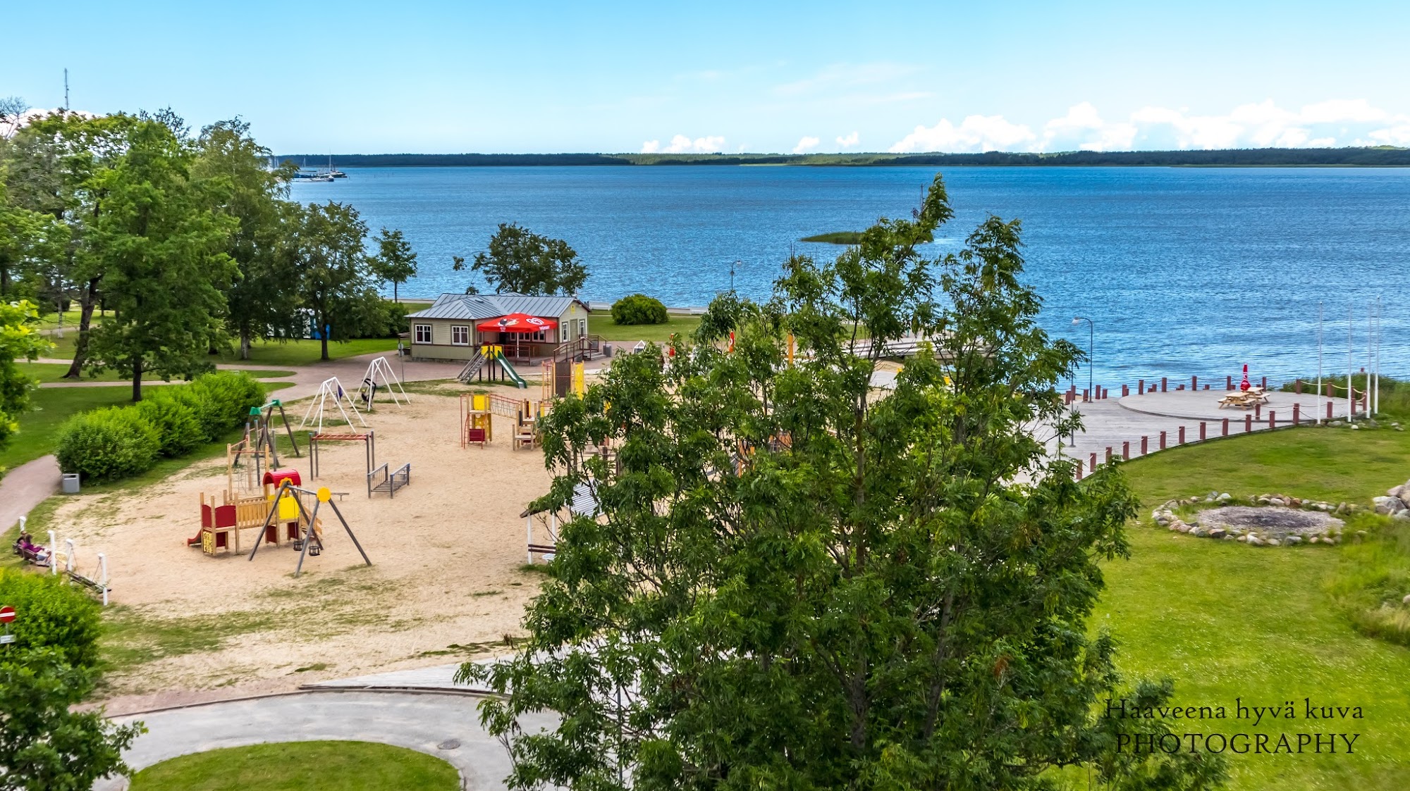 Haaveena hyvä kuva: Haapsalu rantapromenaadi