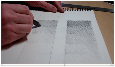 Drawing, Whickham, Gateshead: Tone Drawing Exercises