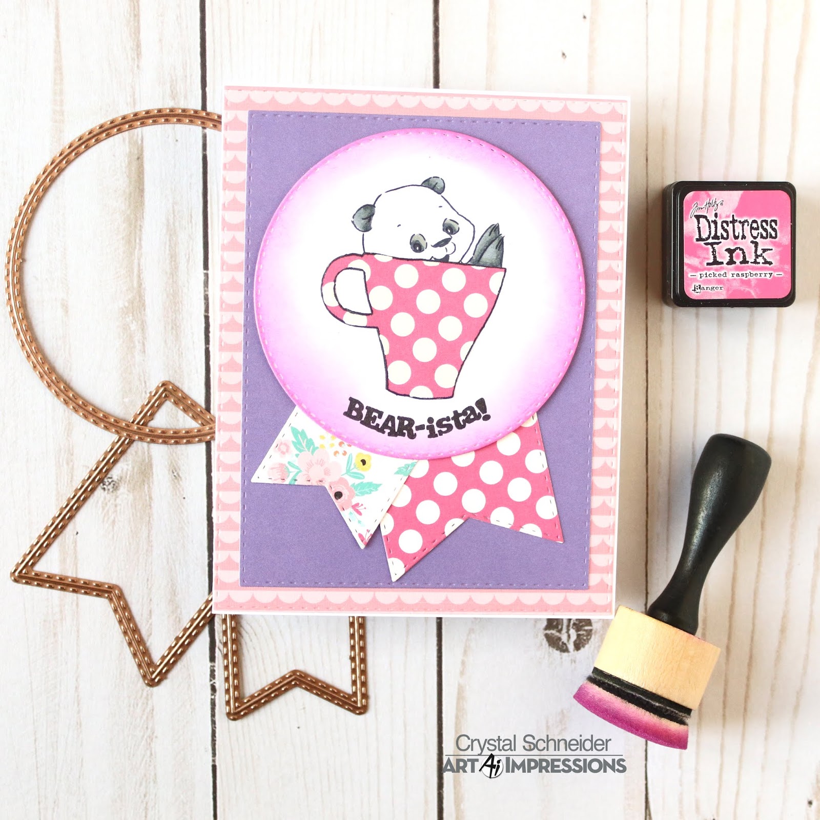 Art Impressions Blog: Panda Bear-ista! by Crystal