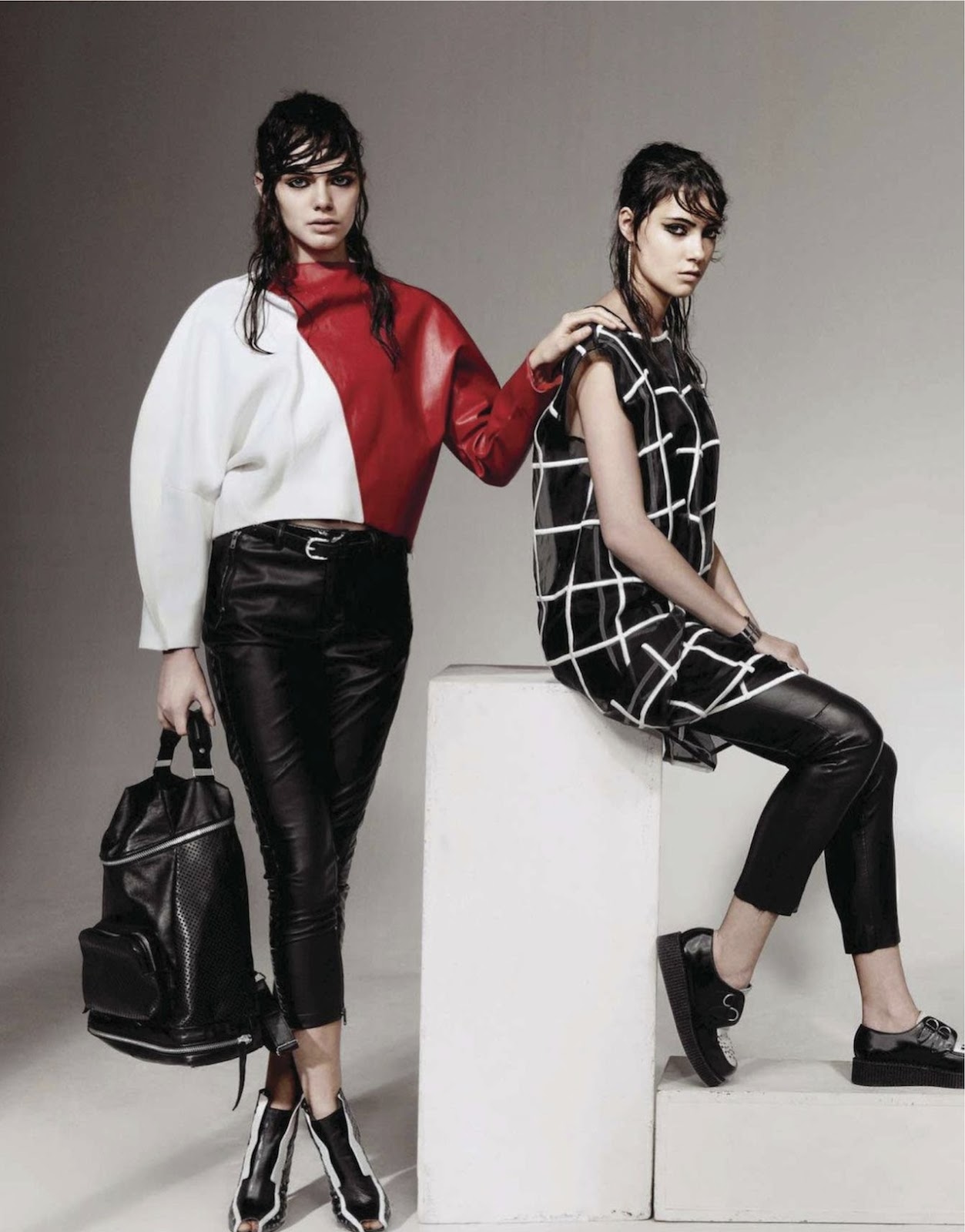 sisters: anja cihoric, julia ponomareva, lisa verberght, sasha baldina ...