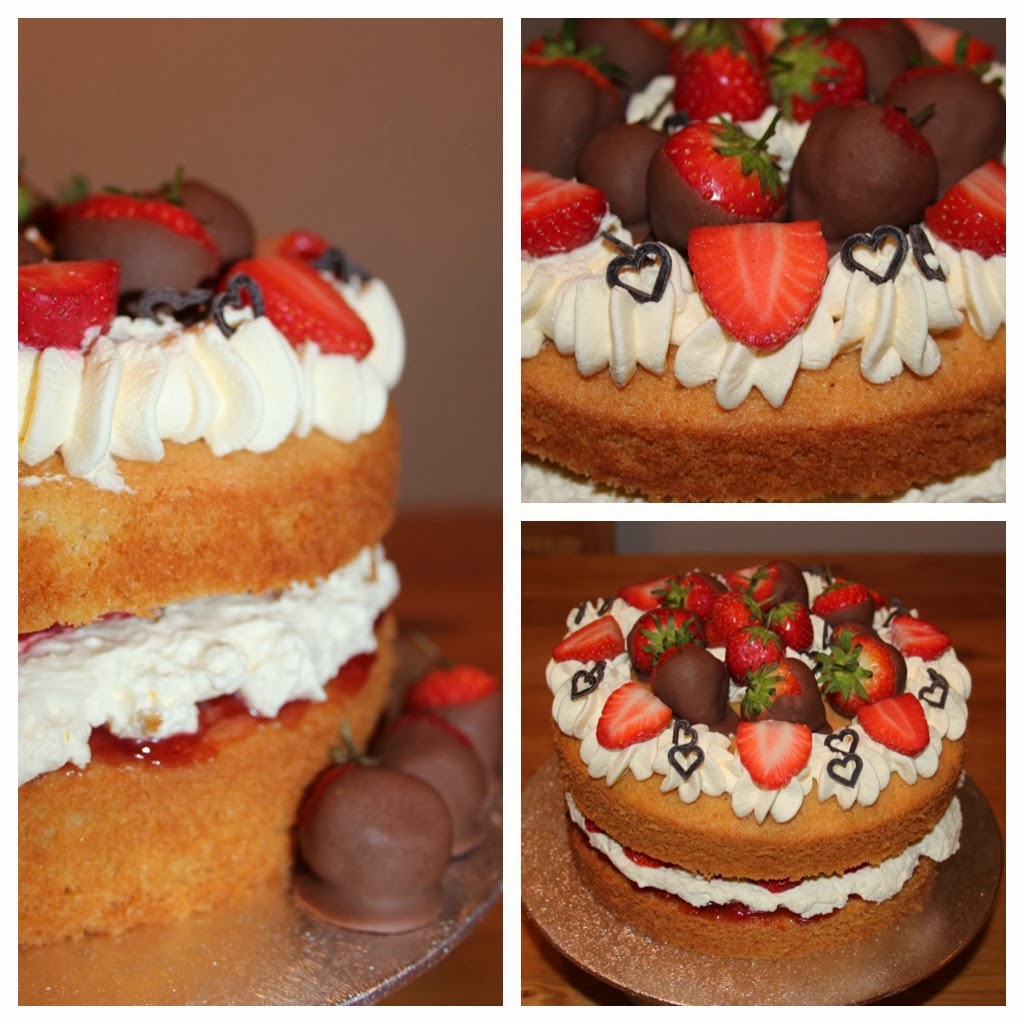 Posh Victoria Sponge | The Cake Escape