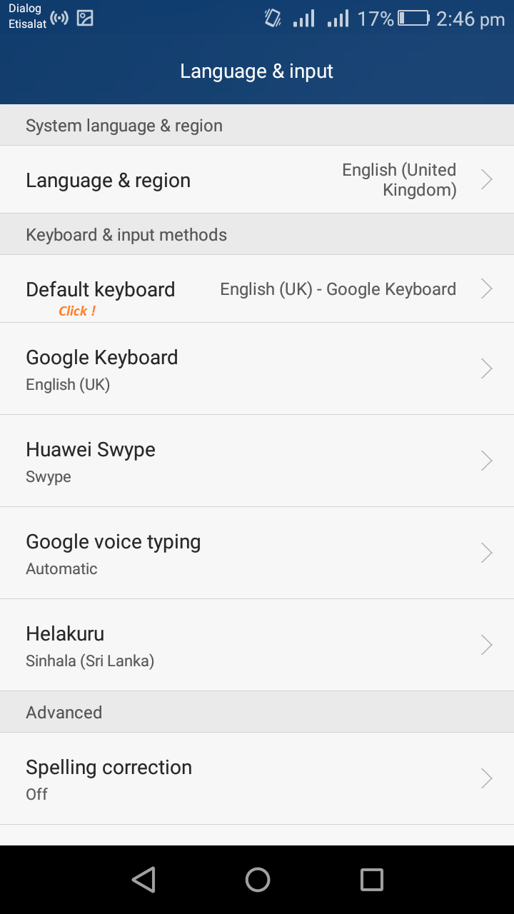 How to analyze & Use Helakkuru Keyboard
