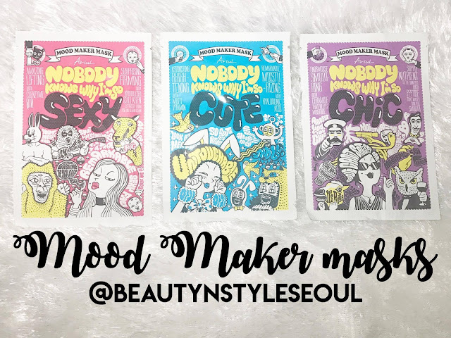 Mood Maker Masks from Beauty and Style in Seoul