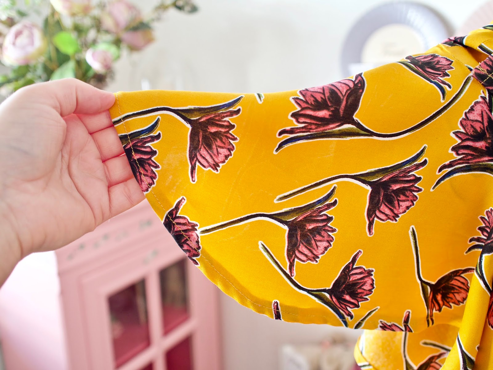 DIY wrap dress, Simplicity 8608 |AD - Dainty Dress Diaries