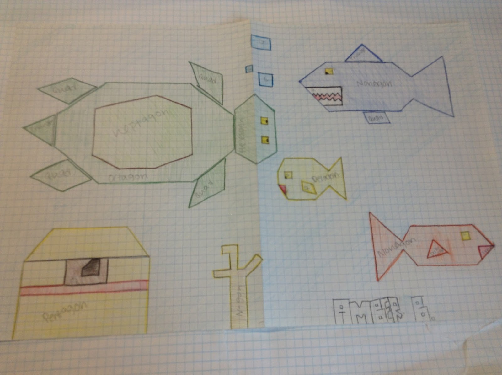 Argo High School Updates: Geometry Polygon Projects