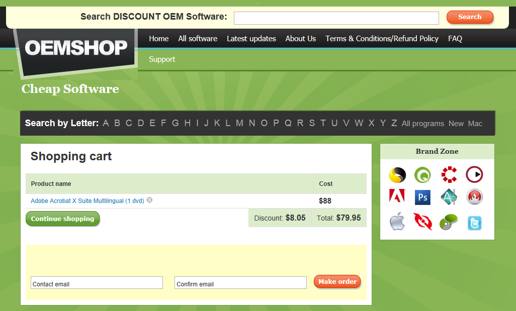 Fake Software Store Imitate Groupon | Zscaler
