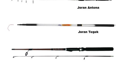 Jenis-Jenis Joran Pancing ~ Trik Memancing
