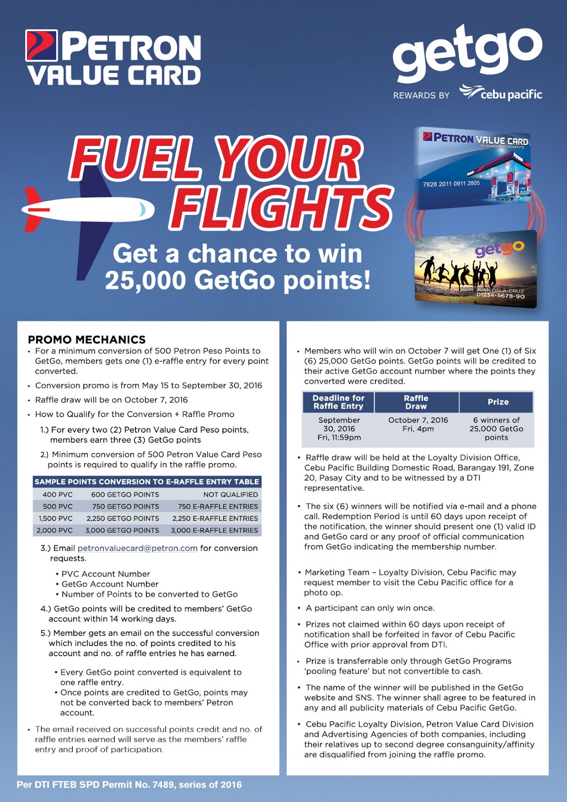 Manila Shopper: GetGo x Petron Value Card Promo: til Sept 2016