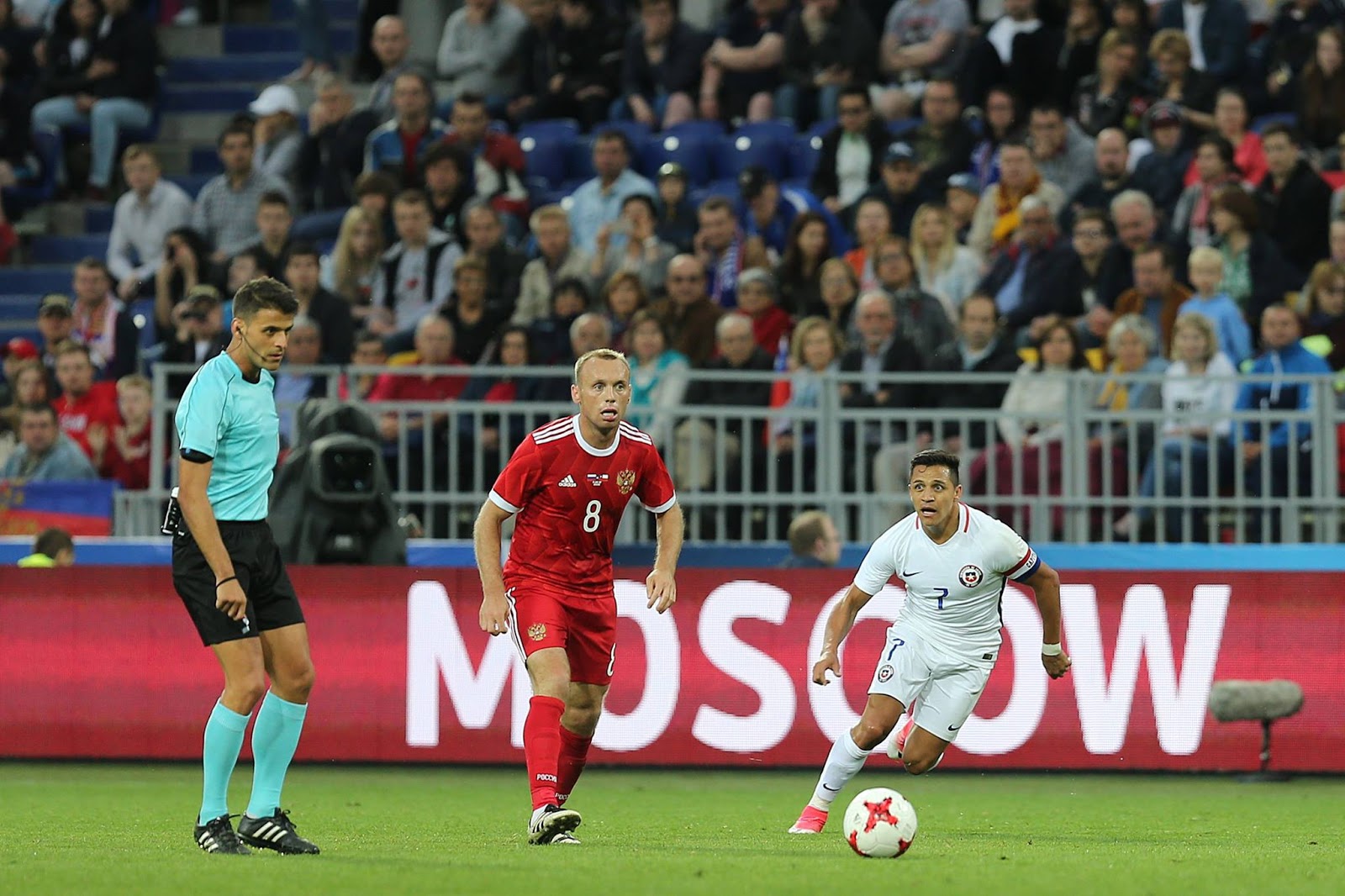 Partidos de la Roja: [09/06/2017] Rusia-Chile | 1:1
