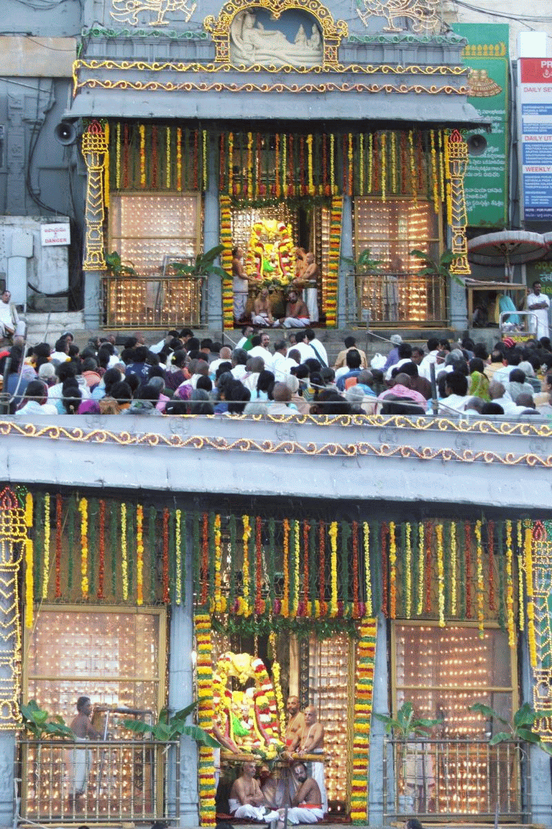 Raghu's column!: Sahasra Deepalankarana Seva, Tirumala.