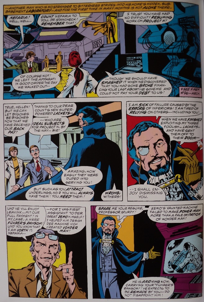 Arion's Archaic Art: The Avengers versus Count Nefaria - Jim Shooter ...