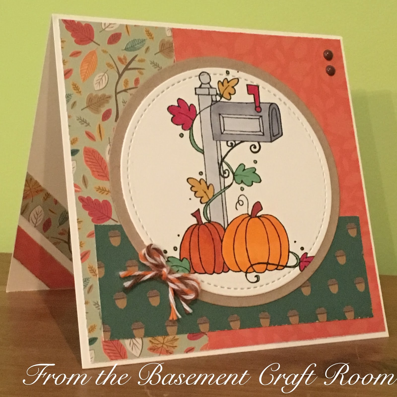 From the Basement Craft Room: Autumn Mail