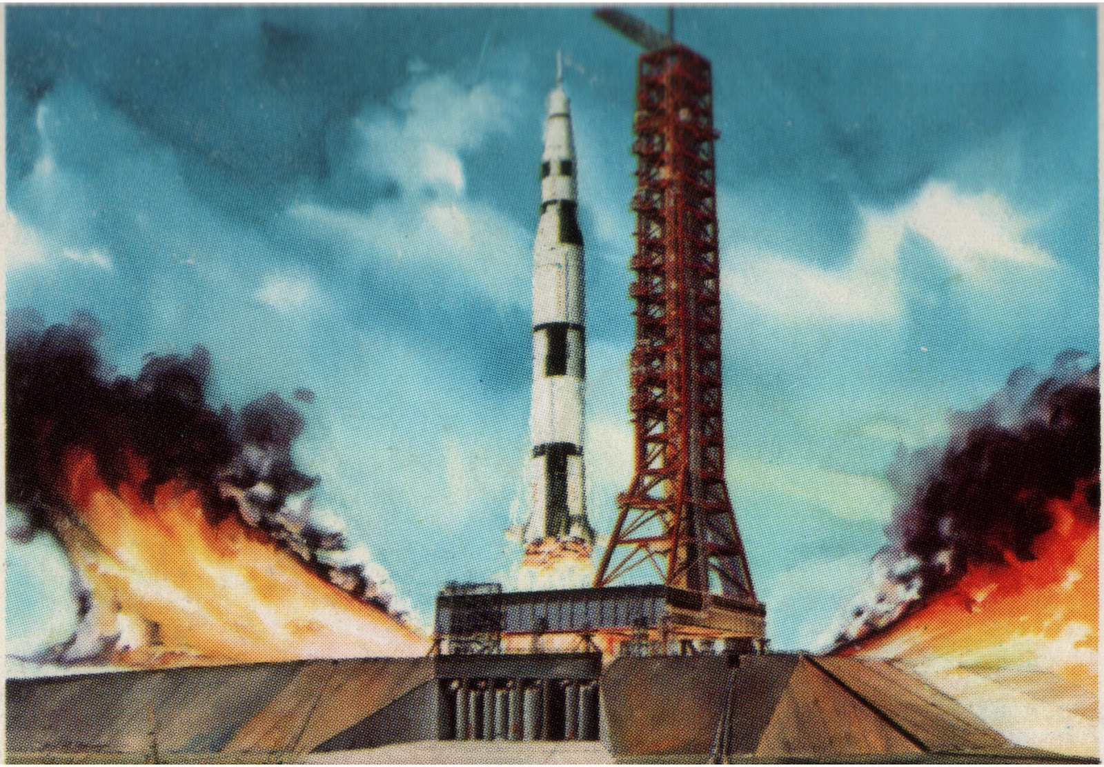 My Space Museum: Saturn V poster from MSFC