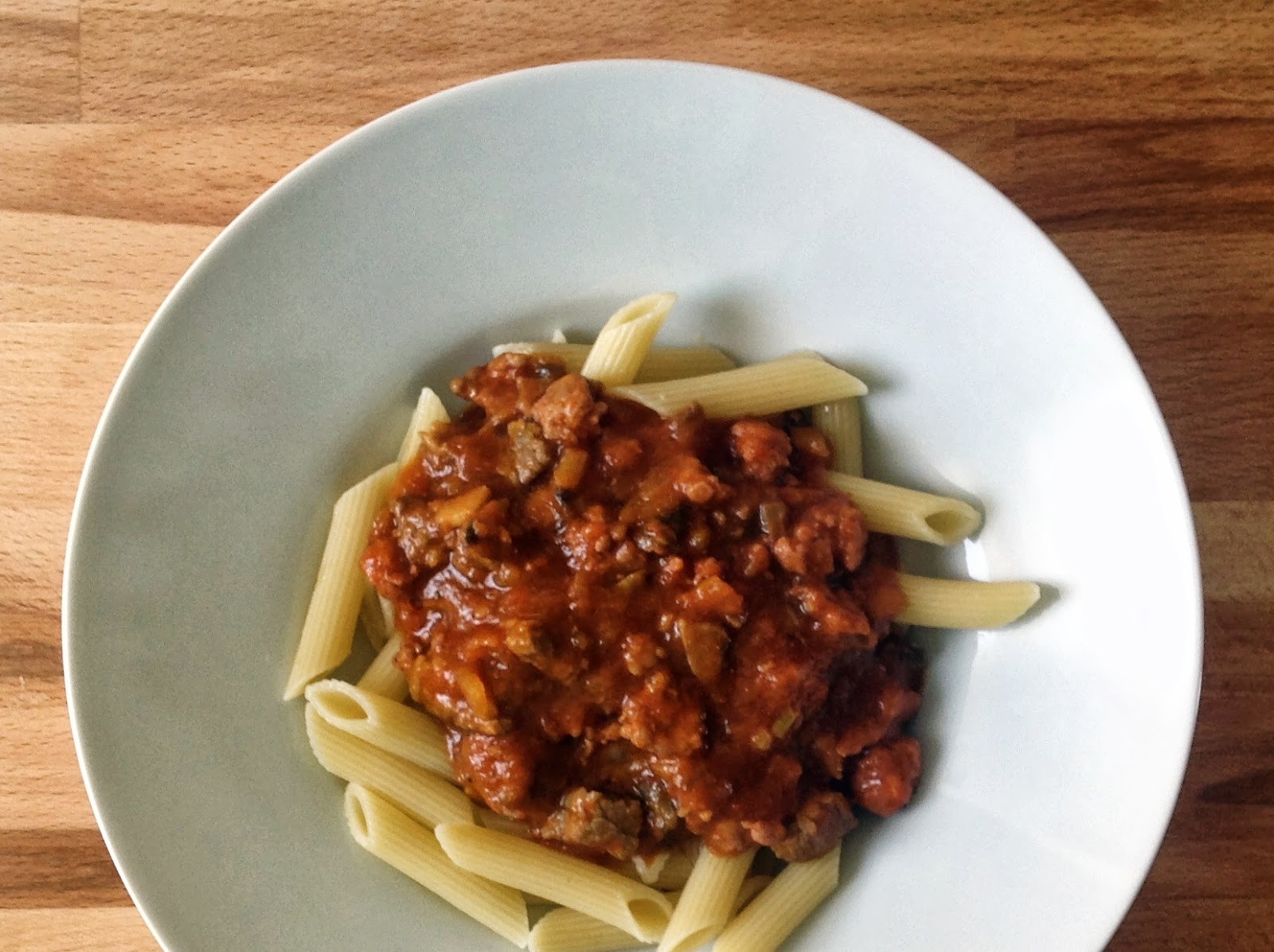 reCocinero: penne ragú