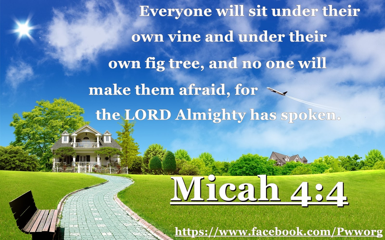 Peace Worldwide: Micah 4:4