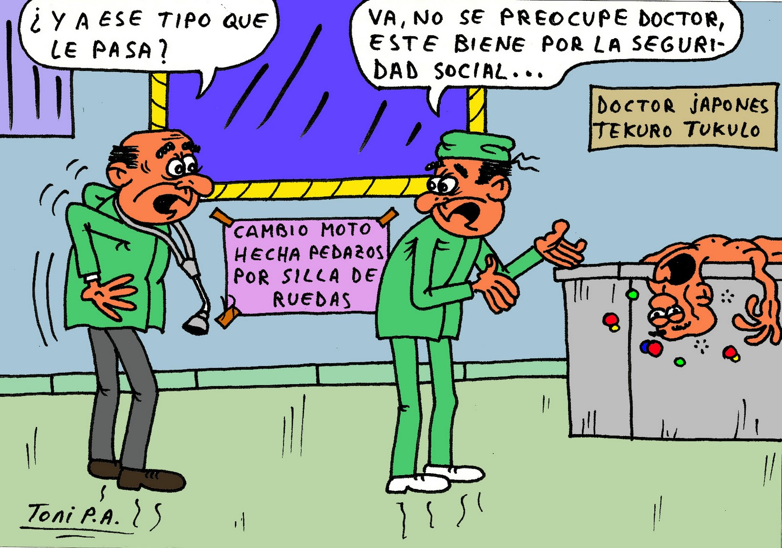 CHISTES TONI P.A.: Seguridad Social...