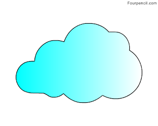 FourPencil: How to draw a Sky for kids - step by step