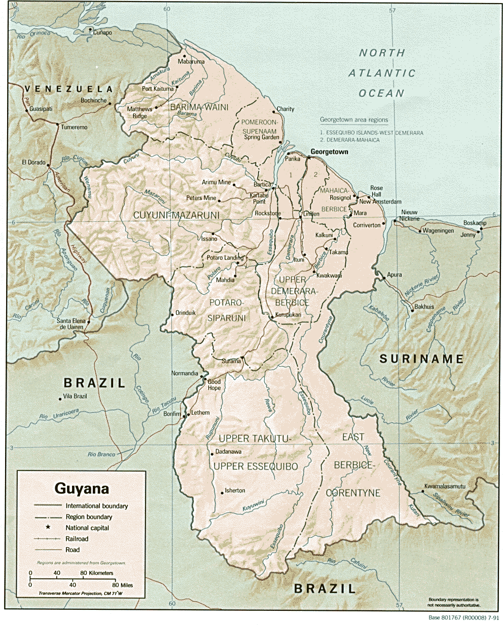 MAPAS DA GUIANA