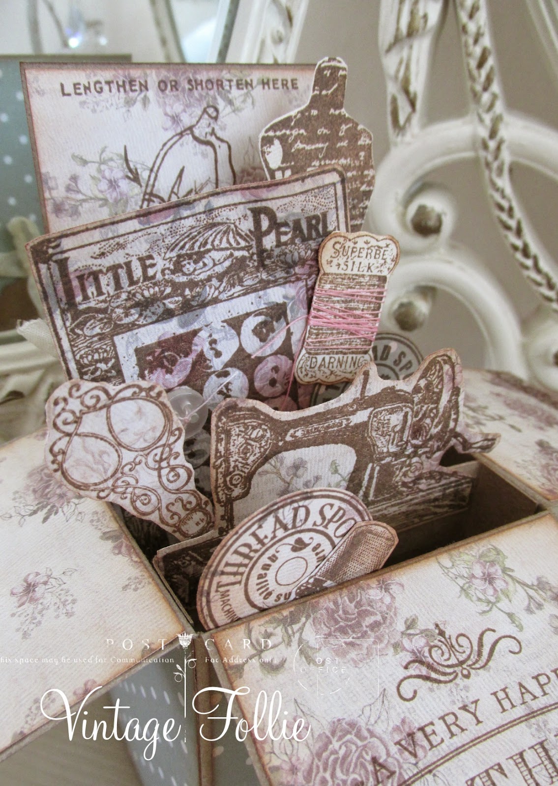 Vintage Follie: Vintage Cardmaking Workshop