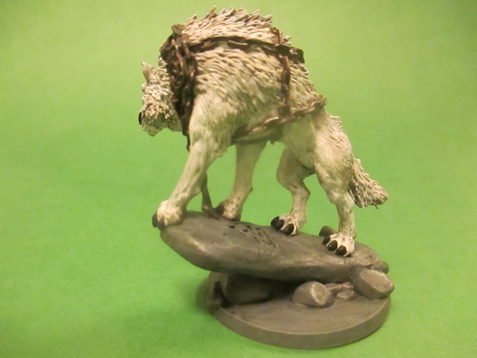 The Miniatures Man: Blood Rage: Fenrir and two Reaper Bones wolves
