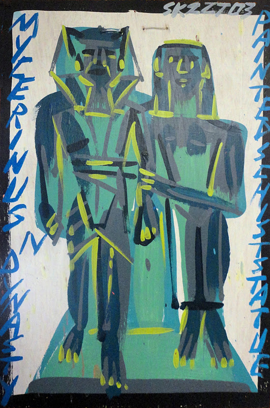 Hampton's Court: Steve Keene Painting at Watral Studio