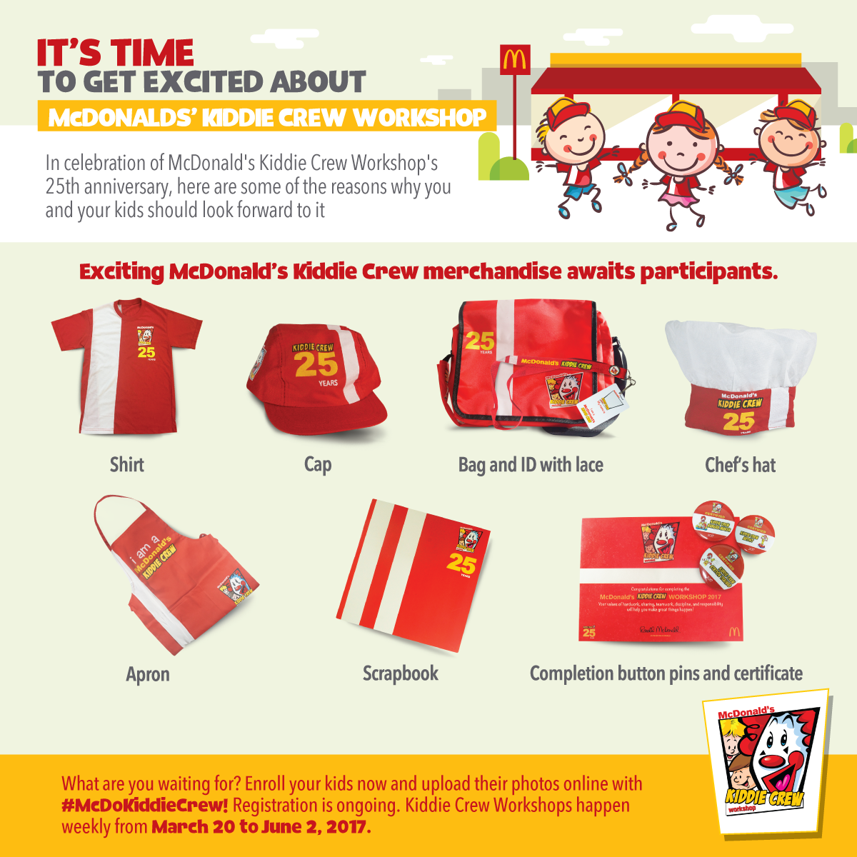 Celebrating 25 years of McDonald's Kiddie Crew with SOS Children's ...