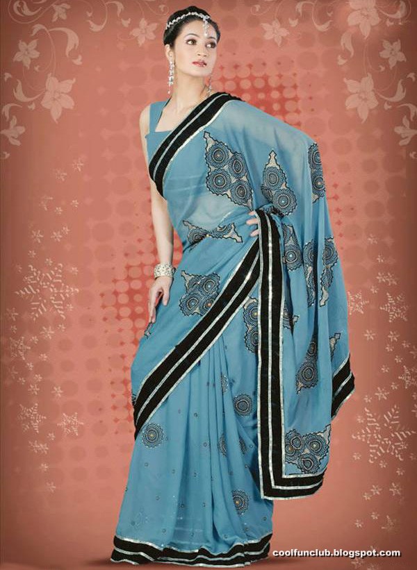 CoolFunClub: Gorgeous Chiffon Sarees