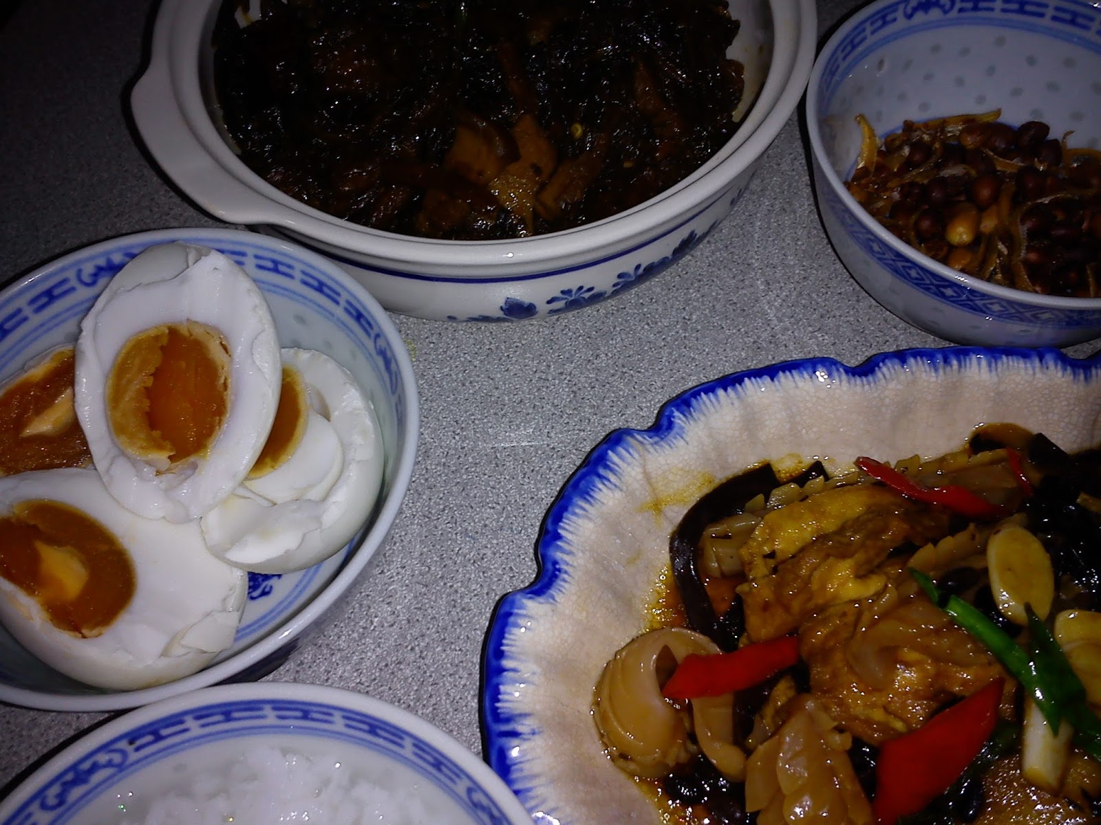 Cooking Pleasure: EZCR#20 - FRAGRANT BRAISED MUI CHOY WITH PORK BELLY