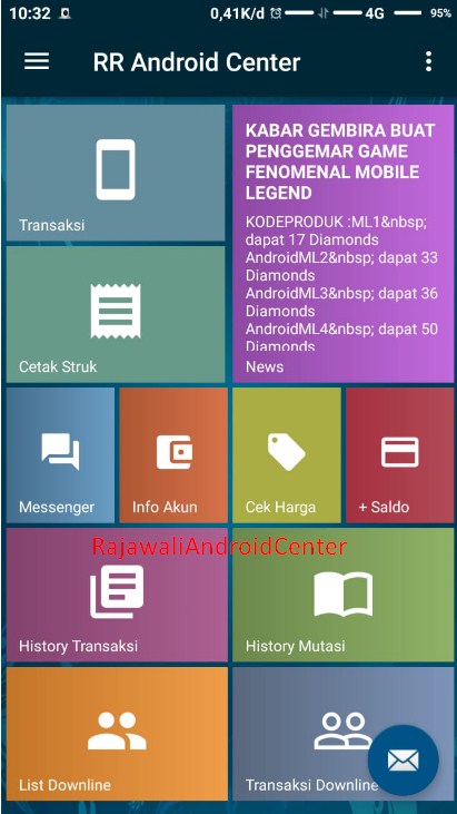 Login Aplikasi Android dan Fitur-fitur | RajawaliAndroidCenter