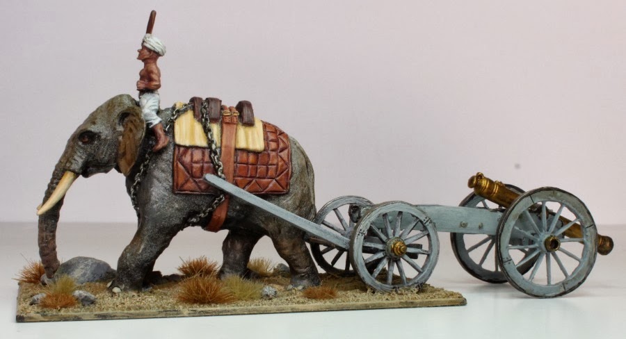 Analogue Hobbies: From MichaelA: Elephant-Drawn Indian Mutiny Artillery ...