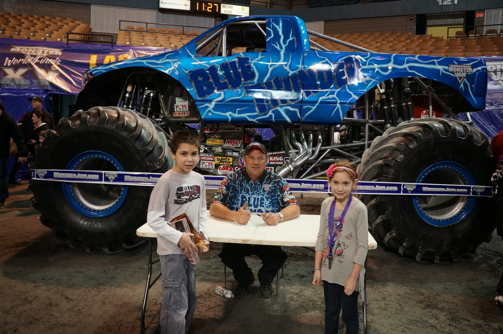 Evan and Lauren's Cool Blog: 2/15/14: Monster Jam 2014 at the DCU Center